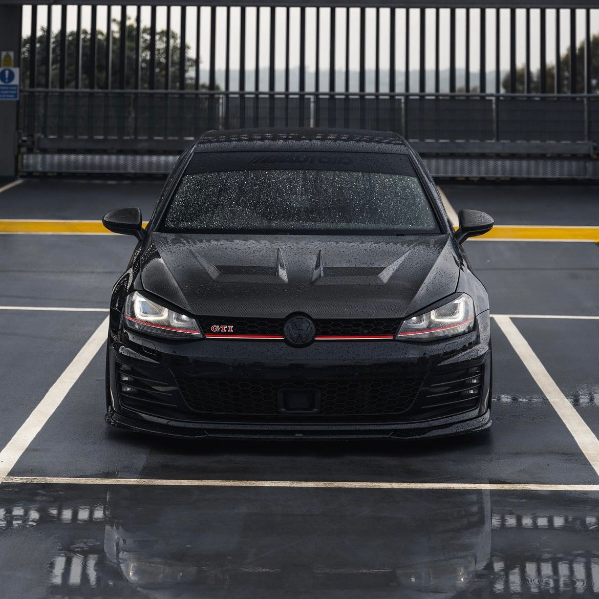 Front splitter VW Golf 7 GTI - Zaero Design – Rijdersauto Performance Parts
