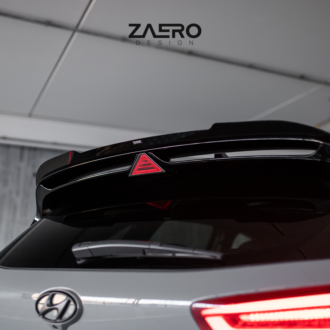 Rear spoiler Hyundai i30N Hatchback - Zaero Design – Rijdersauto ...