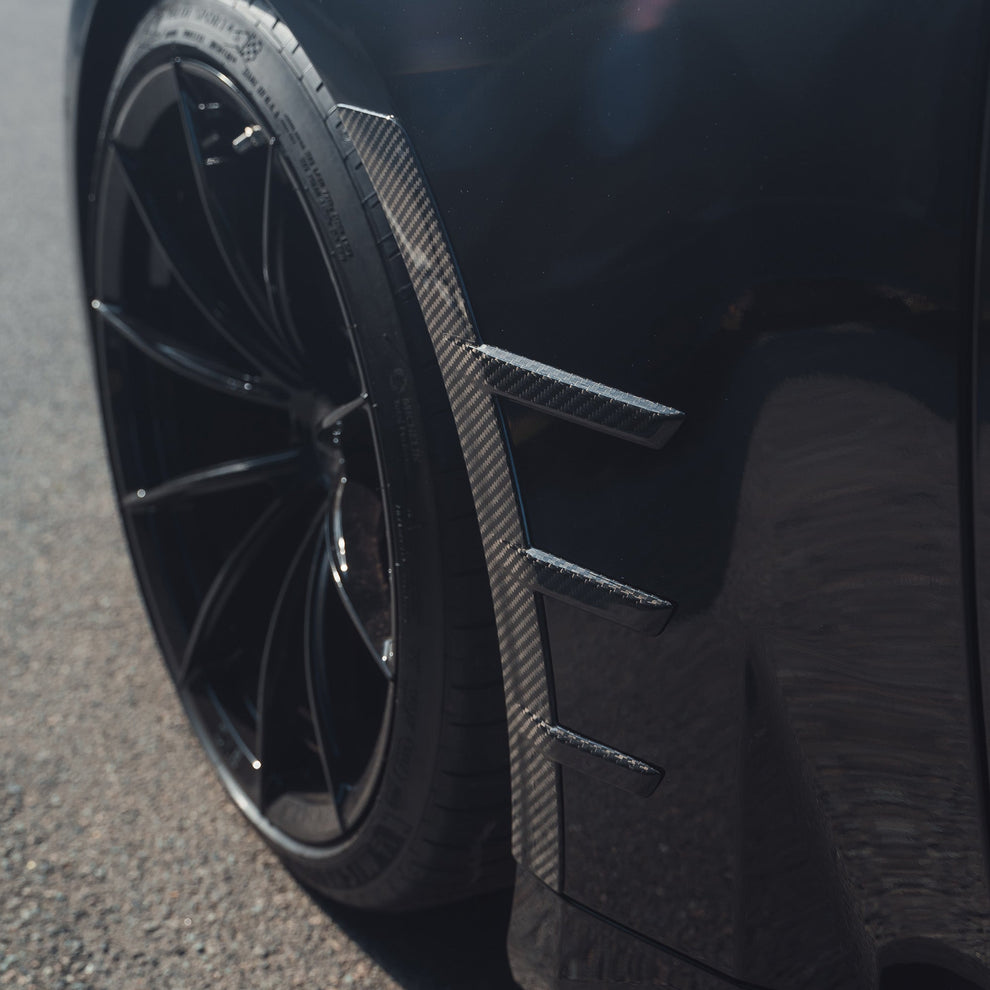 Side fender canards carbon fibre (Voor) BMW G87 M2 – Rijdersauto ...